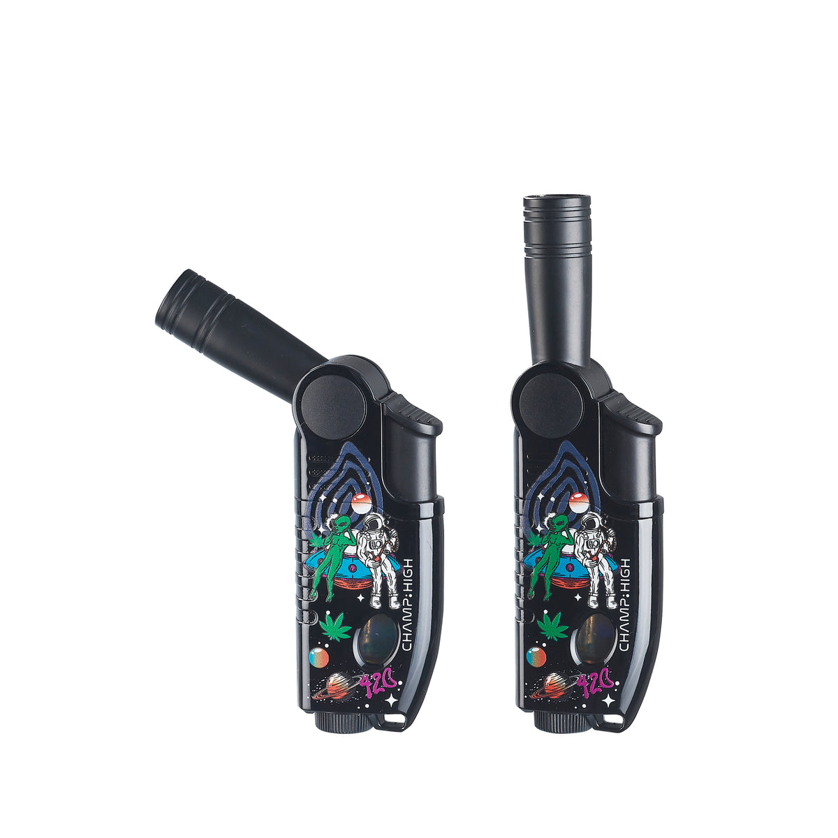 Prof CHAMP HIGH SPACESABER BLUEFLAME Jet Windproof Lighter x 9 ...
