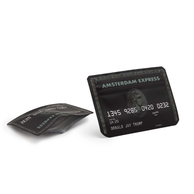 Amsterdam Smell Proof Bags 85×55mm Balck (AM4012BX) 100 pack – Smoking ...