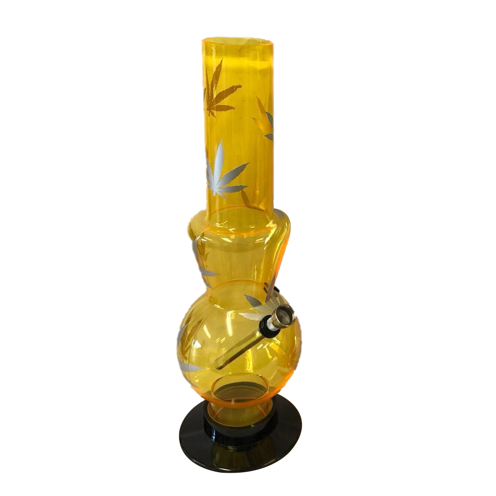 Acrylic Bong Waterpipe Small boxes 20cm Assorted Colours – Smoking Supplier