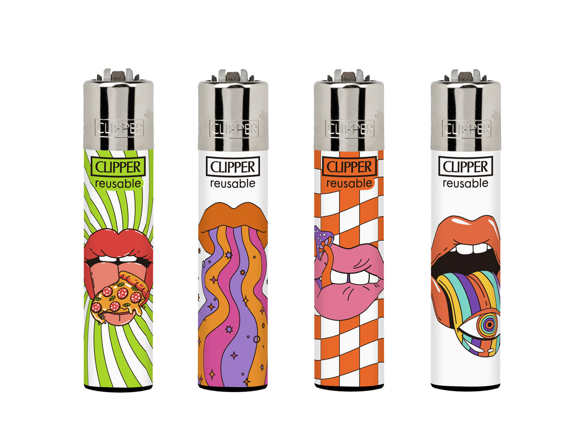 Clipper Classic Large Lighter BURNINGMAN X 48 lighters – Smoking ...