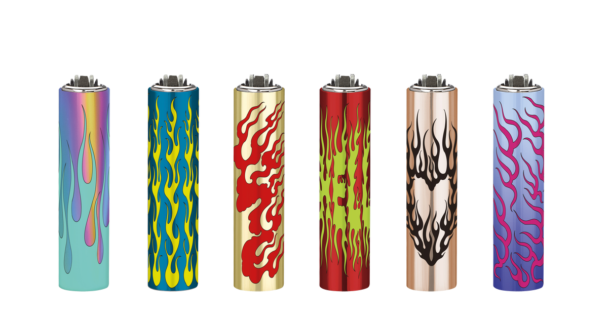 Clipper Metal Cover INCANDESCENT Case Lighter FCP3T081UKH x 30 ...