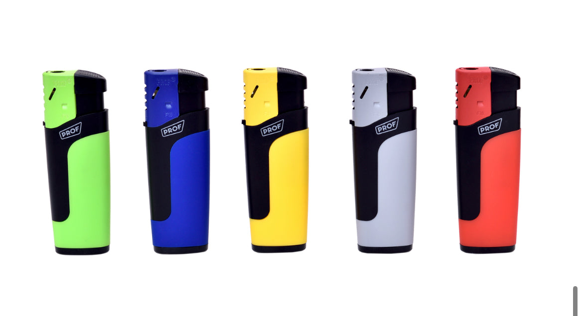Prof Turbo Flame Soft Case Windproof Lighter x 25 lighters – Smoking ...