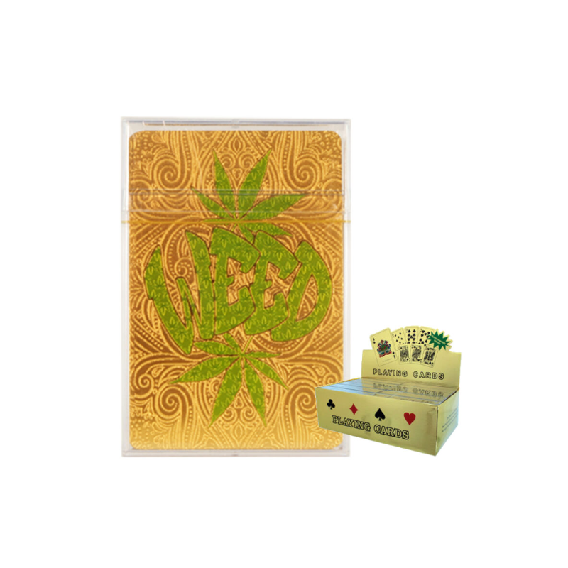 Amsterdam Playing Card GPC07 Weed X 10 Pack – Smoking Supplier (UK)