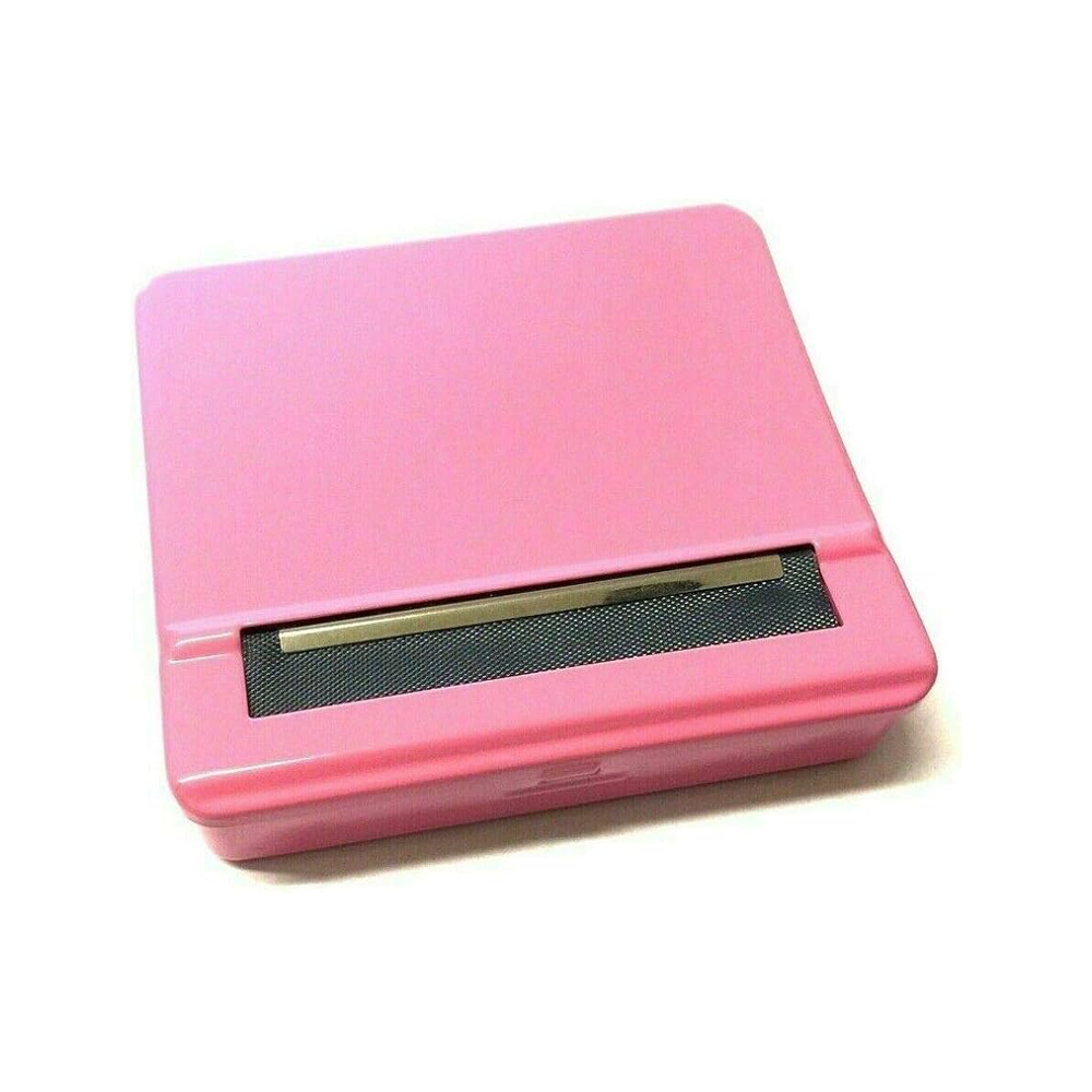 Roller-Automatic Rolling Tin 70mm Pink x 8 per box – Smoking Supplier (UK)