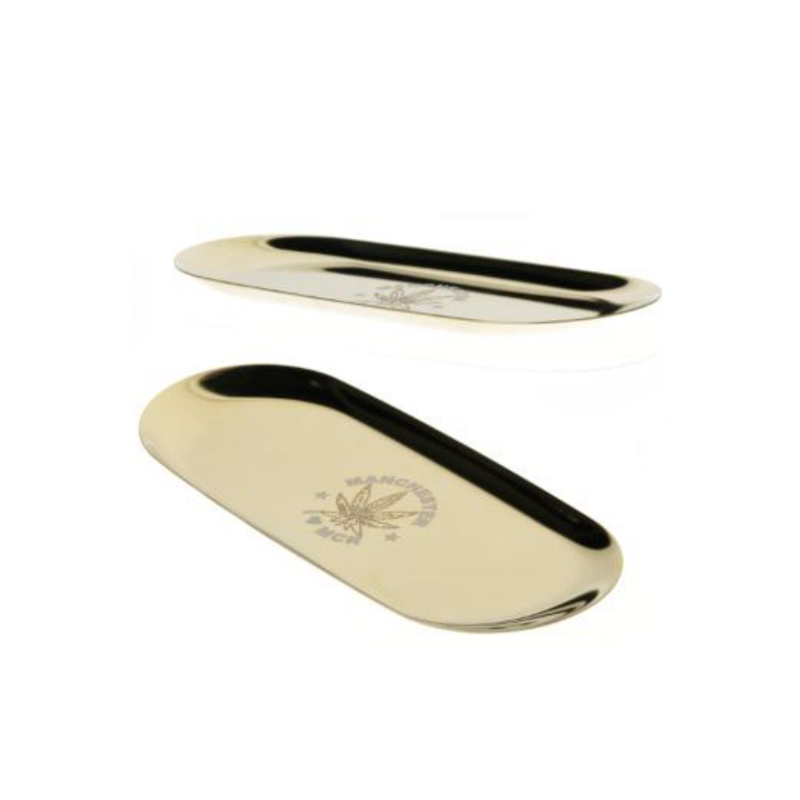 Rolling Tray Stainless Steel Gold – Smoking Supplier (UK)