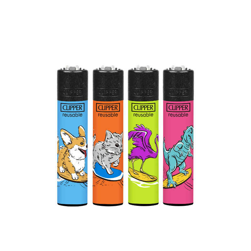 Clipper Classic Large Lighter El Puma X 48 lighters – Smoking Supplier (UK)